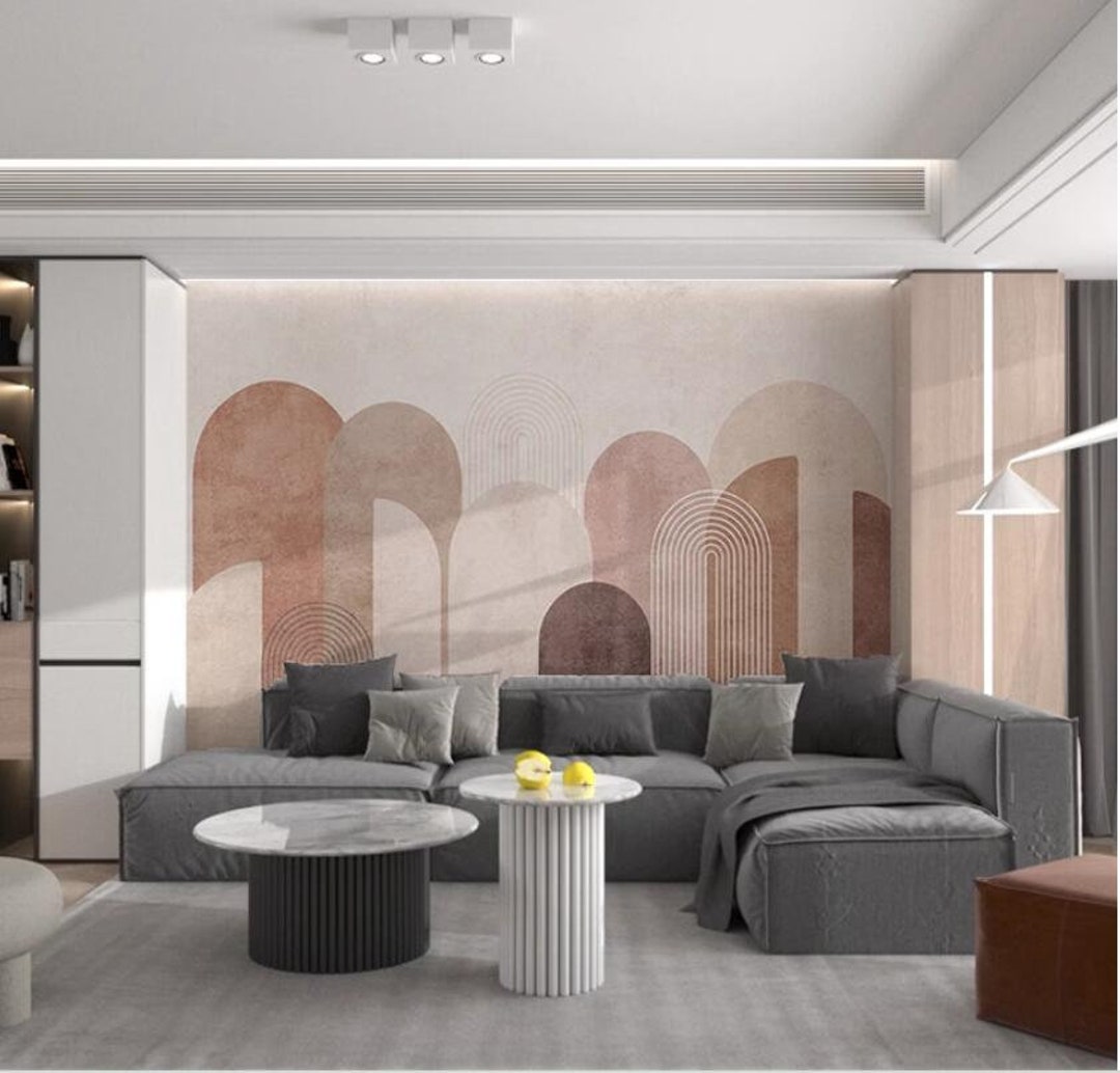 Modern Minimalist Morandi Color Wallpaper Background Wall Mural - Etsy