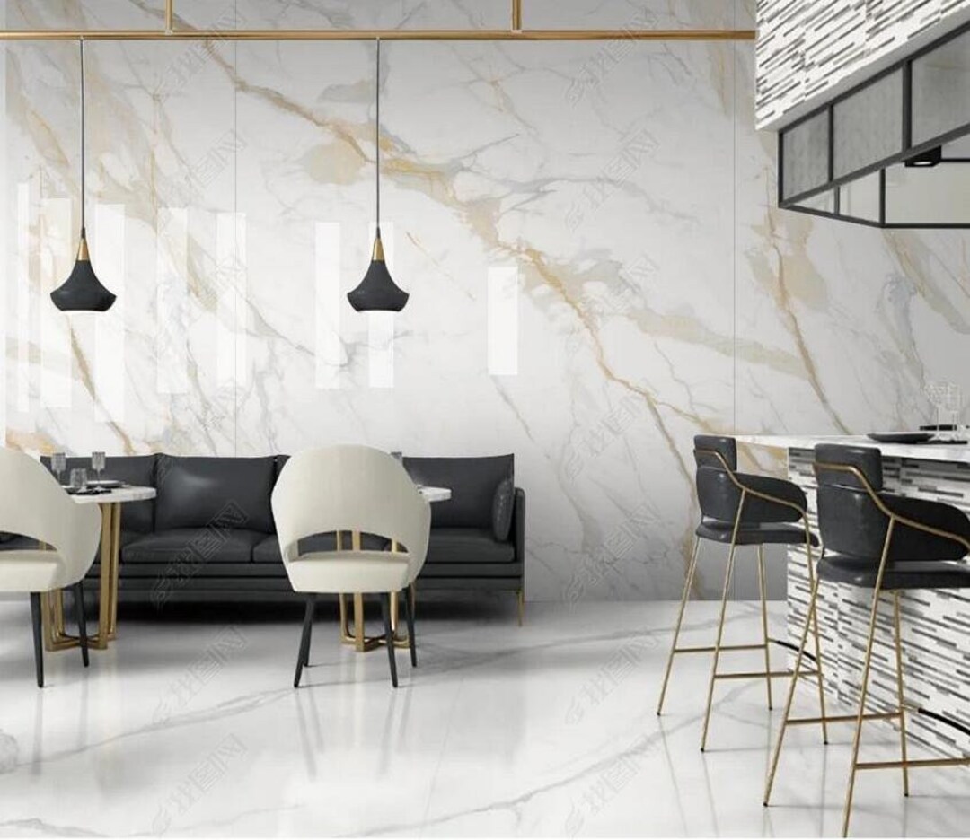 Modern Marble Wallpaper Wall Mural Marble Wall Mural Wall - Etsy