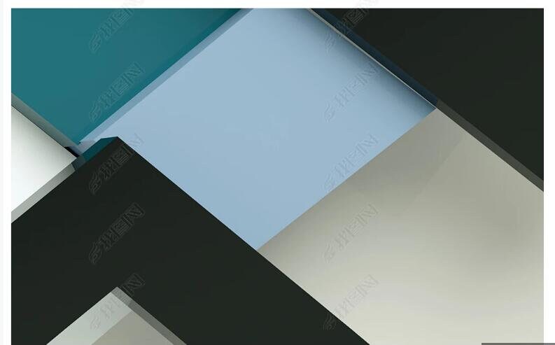 3D Geometric Wallpaper Wall Mural Unique 3D Geometric Wall | Etsy