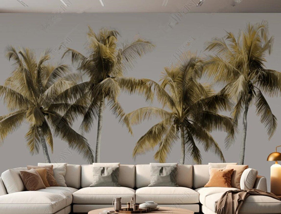 Tropical Forest Coconut Trees Wallpaper, South Asain Rain Forest ...