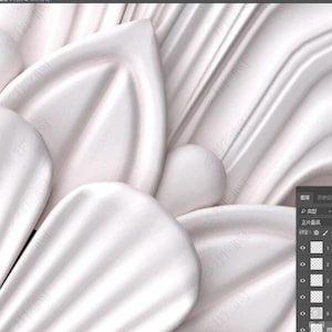 Original 3D Gypsum Ceiling With Flowers Pattern Background Wallpaper ...