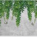Green Fresh Spring Vines Wallpaper Wall Mural Vivid Green - Etsy