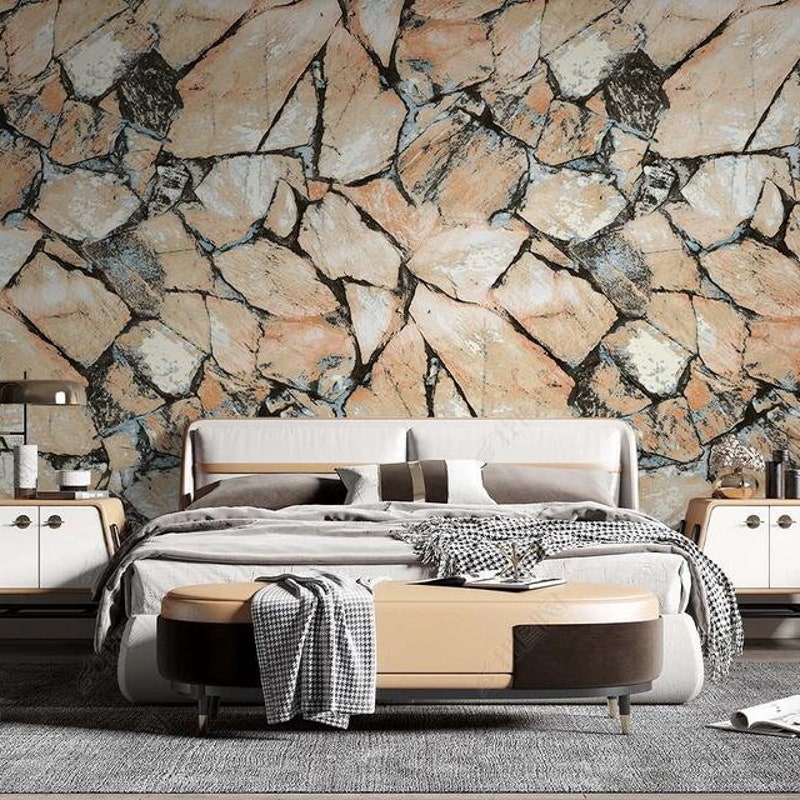 Stone Wallpaper - Etsy