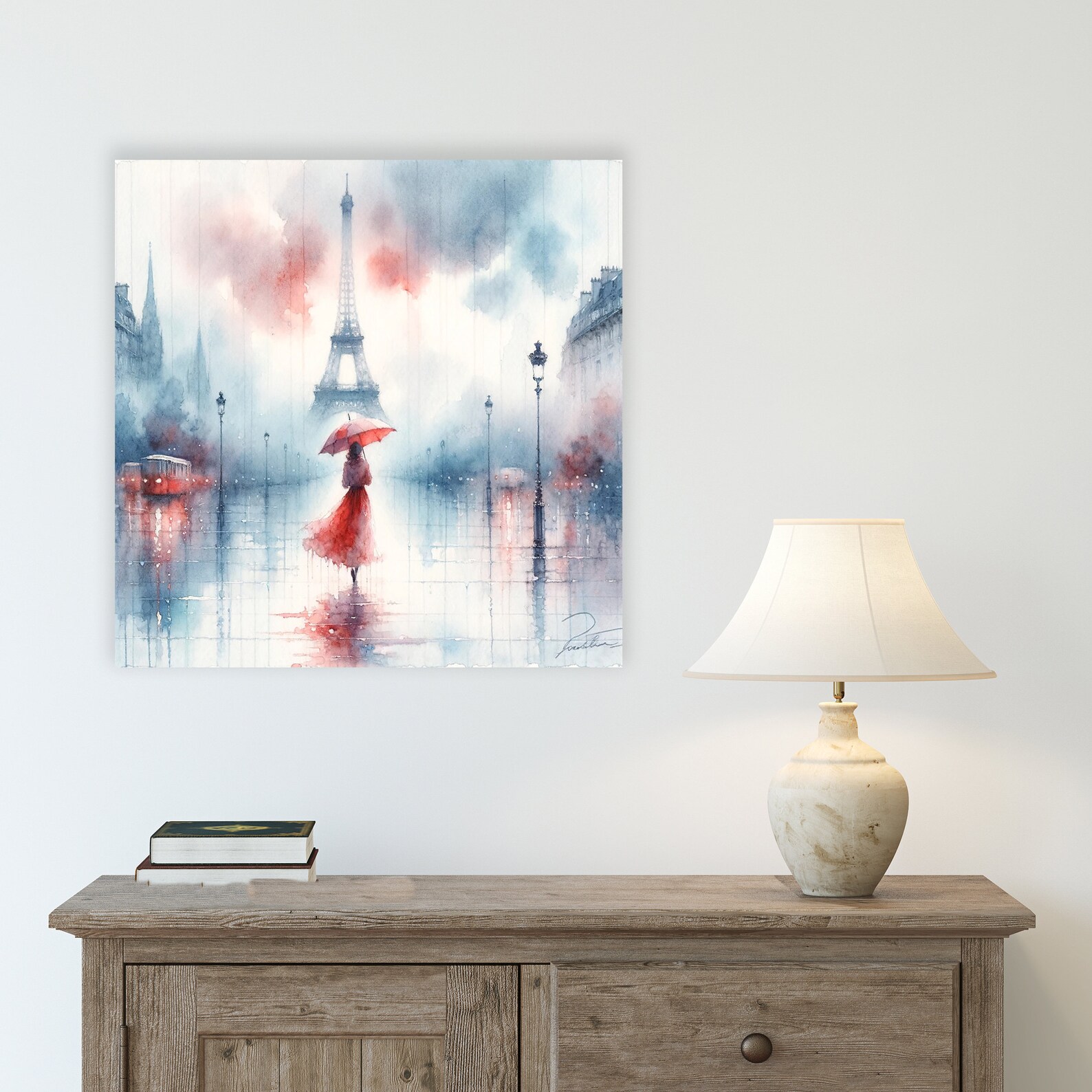 Valentine's Day Present "parisian Dream“- Eiffel Tower Romance - Lovers ...
