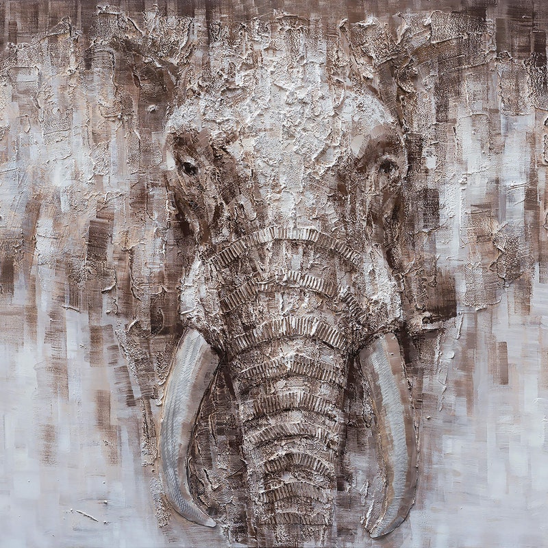 Abstract Elephant - Etsy