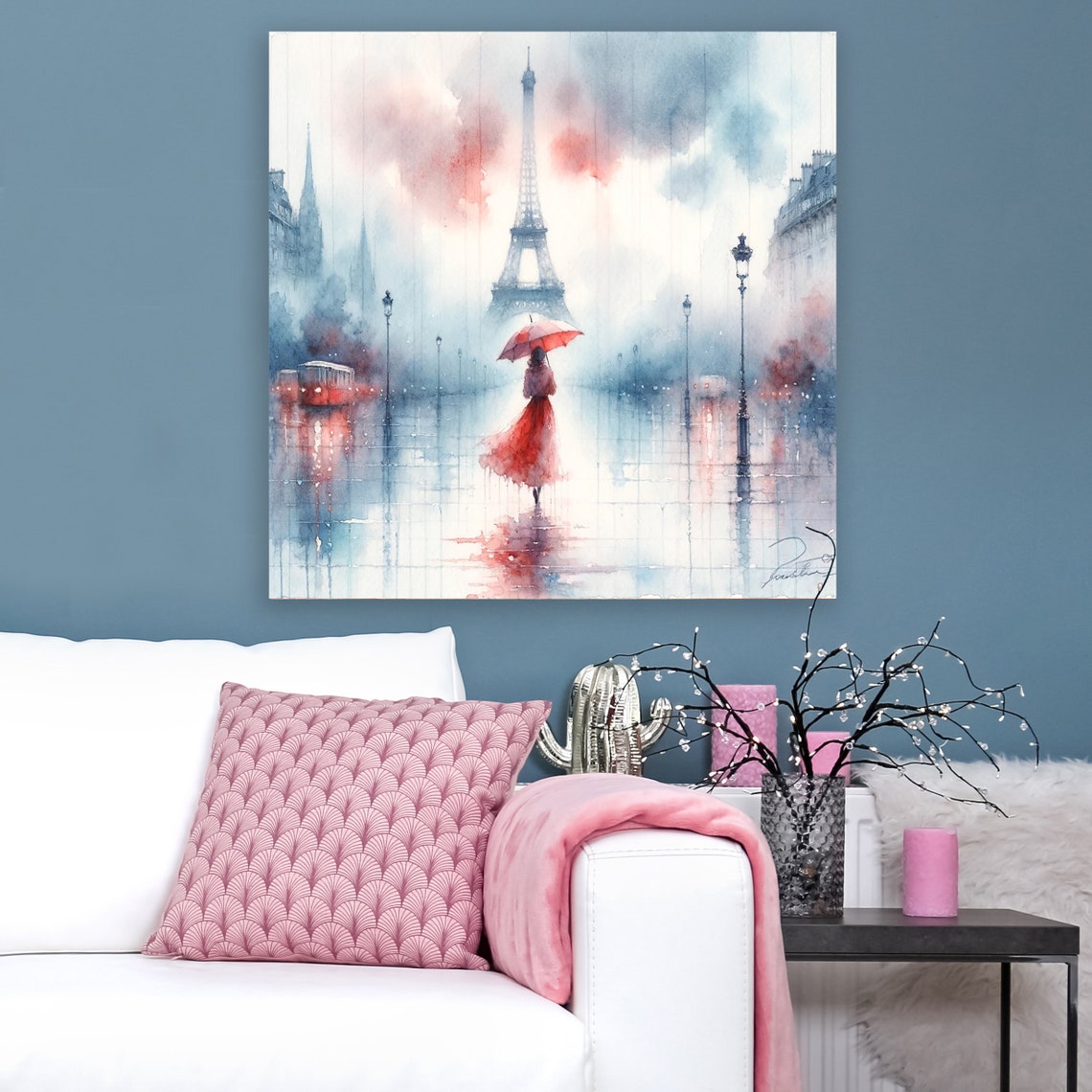 Valentine's Day Present "parisian Dream“- Eiffel Tower Romance - Lovers ...