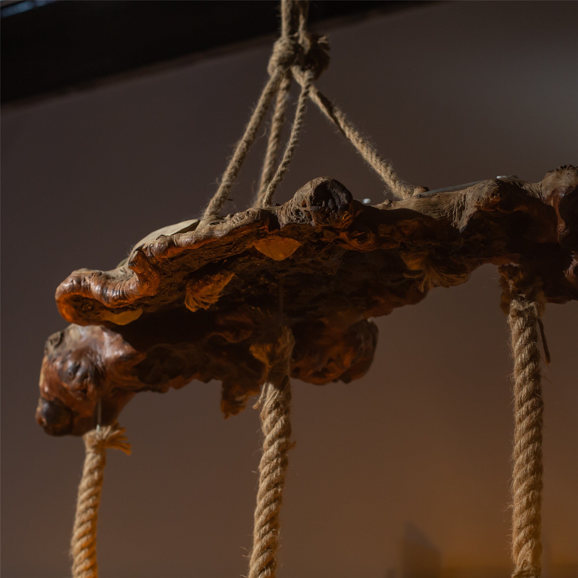 NCYP Handmade Rustic Natural Sanderwood Rope Driftwood Celing - Etsy