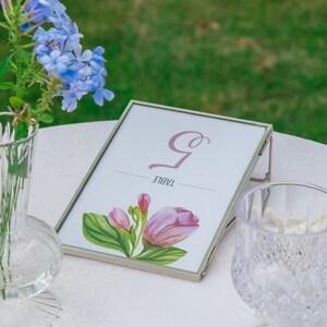 Silver Brass Tabletop Vintage Frame Geometric Ornament Plant - Etsy