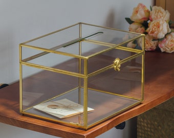 Glass Card Holder | Etsy