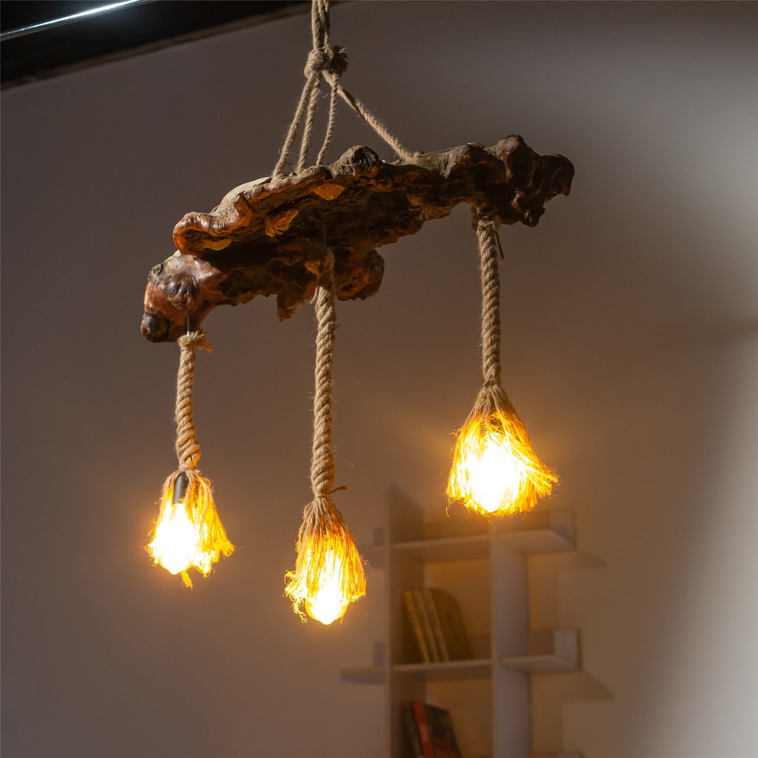 NCYP Handmade Rustic Natural Sanderwood Rope Driftwood Celing - Etsy