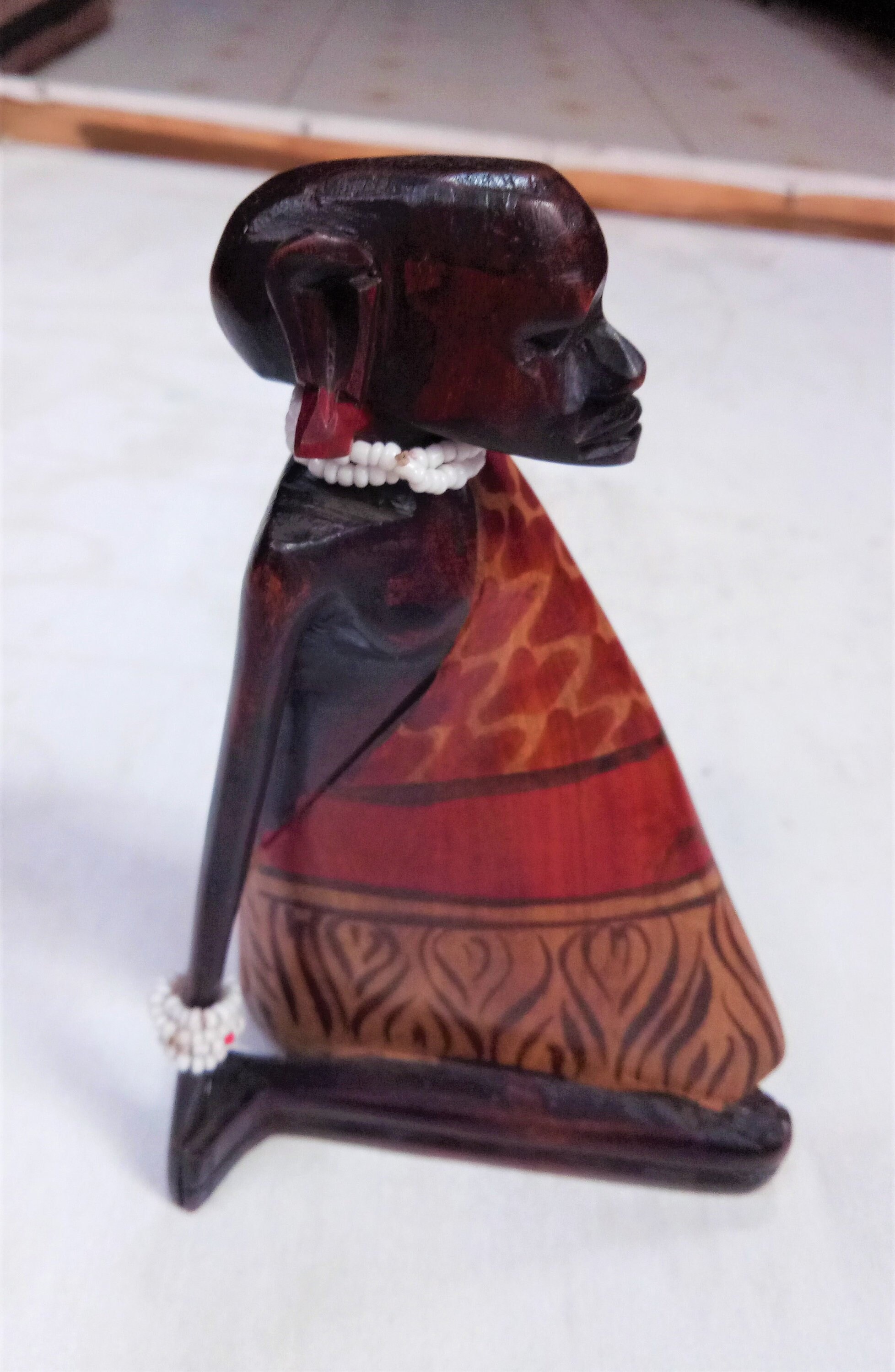 Figurines Sitting Masai Grandma,Masai Figurine,African Figurine,African ...