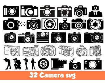 Camera svg | Etsy