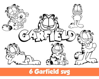 Garfield | Etsy