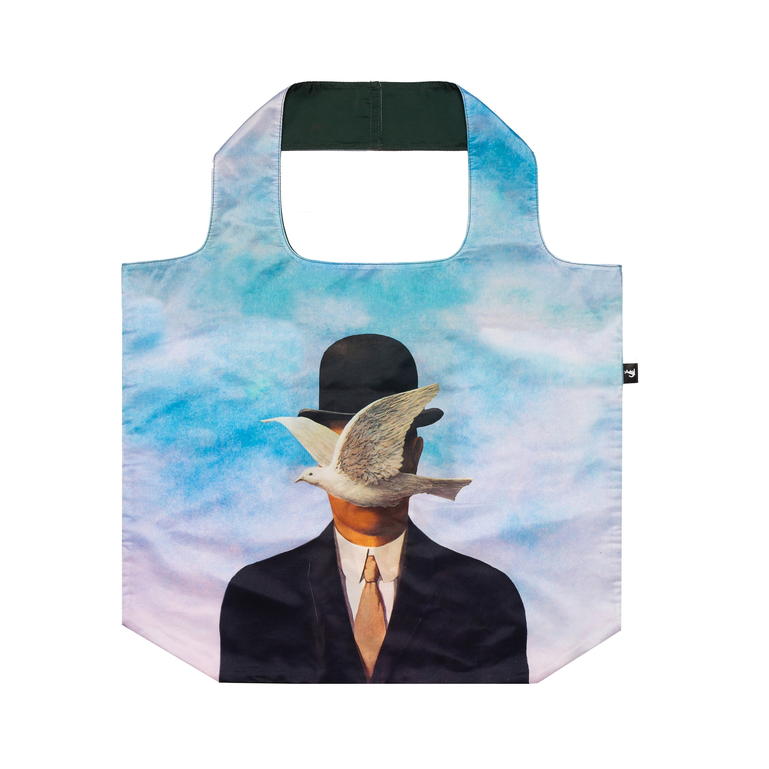 Tote bag maitresse Foldable Magritte bag Bag With Quirky Art | Etsy