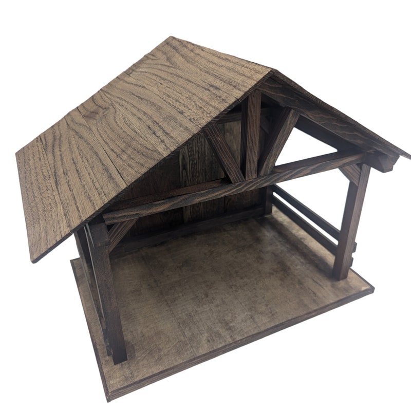 Nativity Stables Only - Etsy