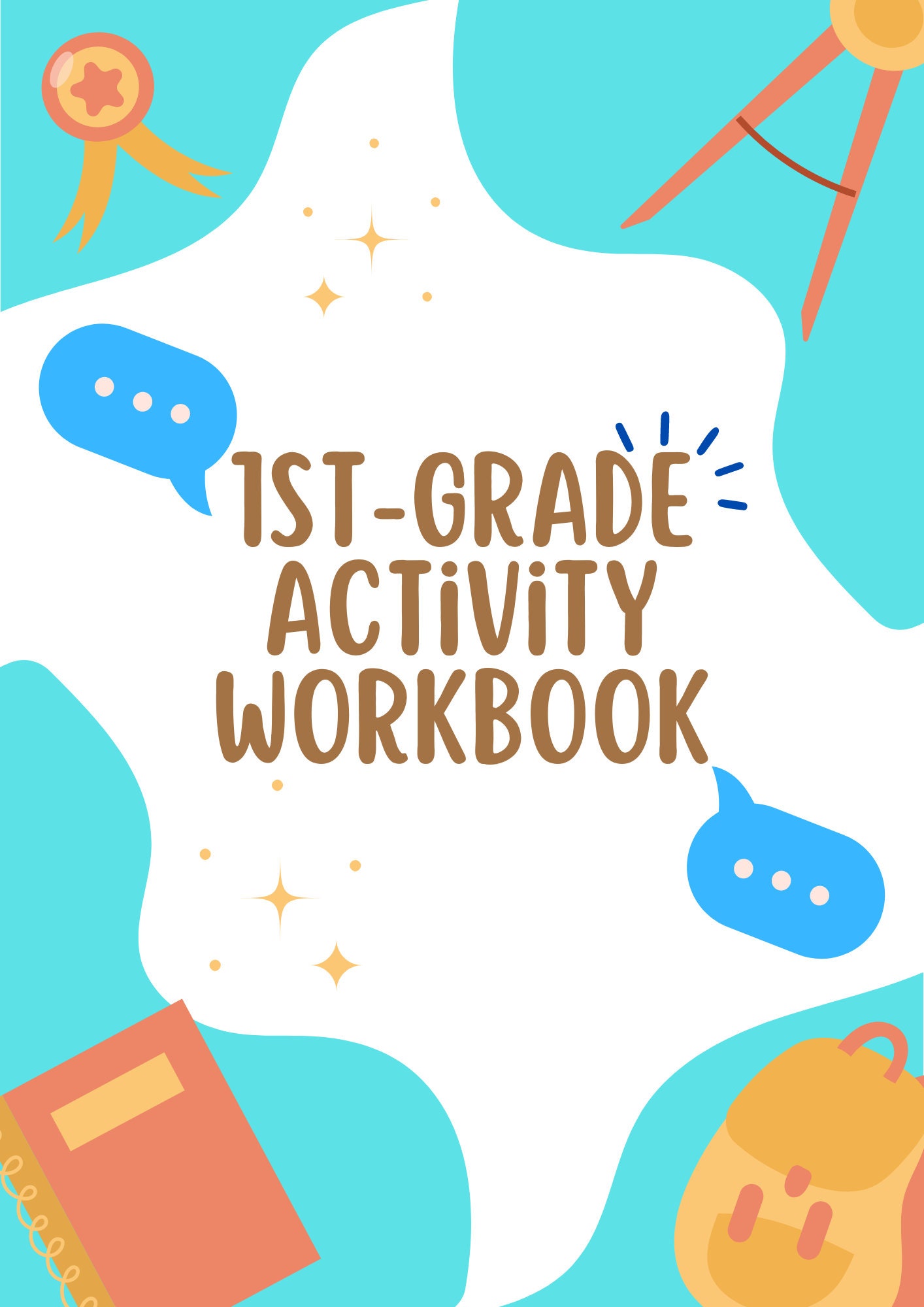 First Grade Activity Book - Etsy