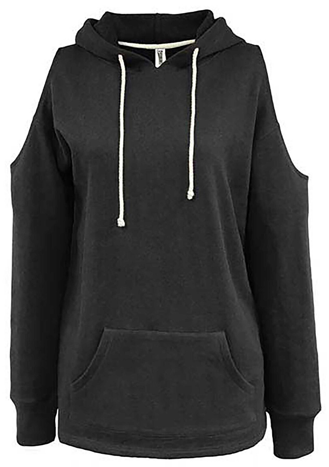 Cold Shoulder Ladies Hoodie - Etsy
