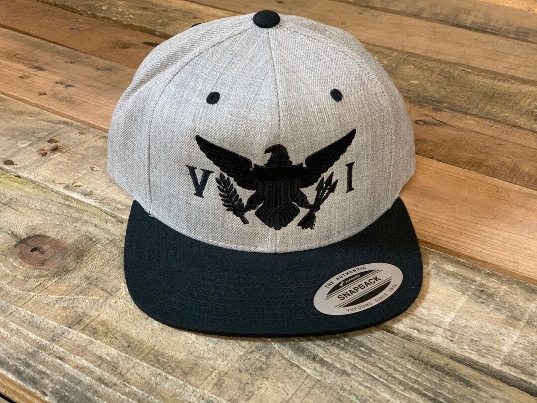 Virgin Islands Two Tone Snap Back Hat - Etsy