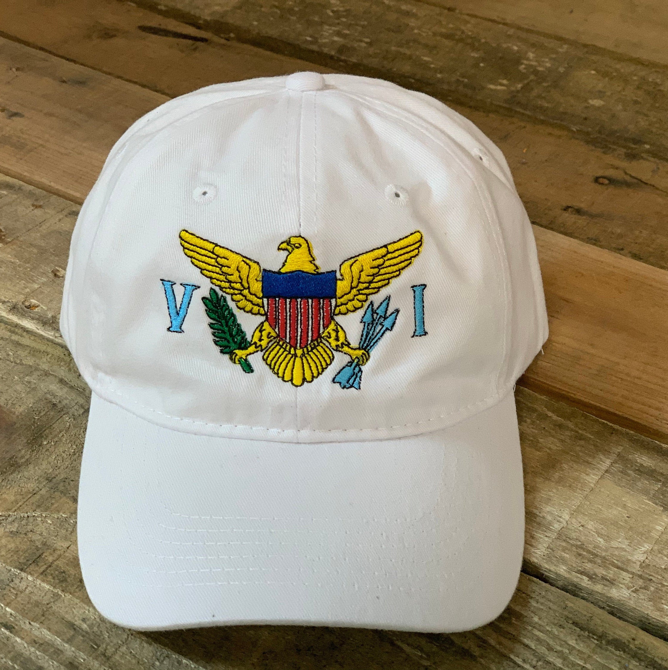 Embroidered Virgin Islands Dad Hat - Etsy
