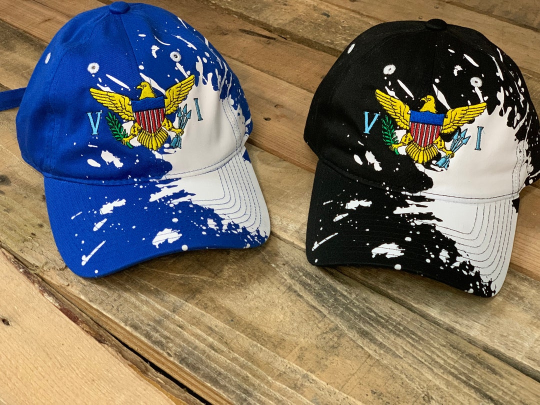 Splat Dad Hat With Virgin Islands Embroidered - Etsy