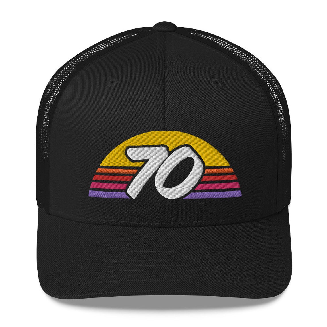 1970 Retro Sunset Trucker Hat for Men and Women | Personal Birthday ...