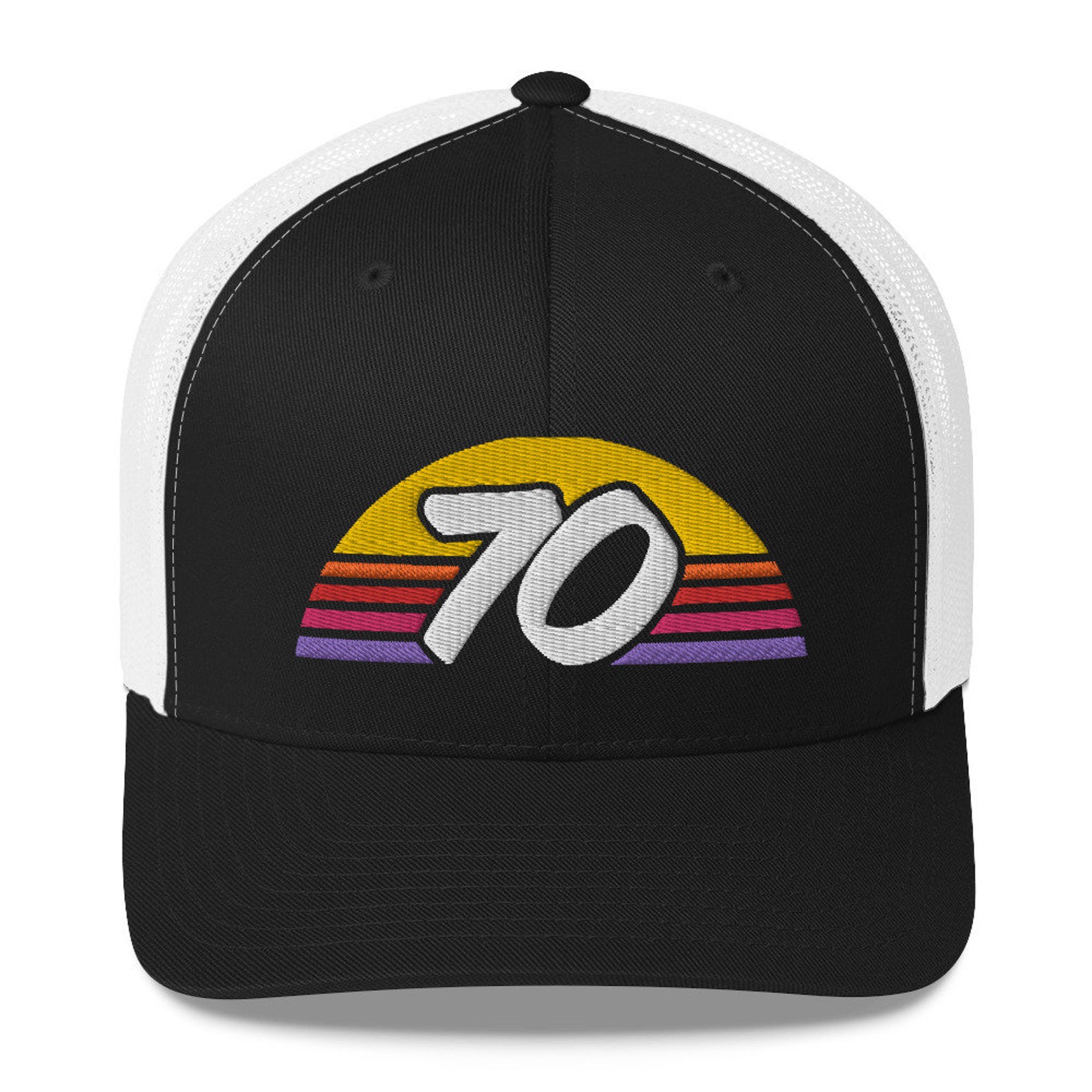1970 Retro Sunset Trucker Hat for Men and Women | Personal Birthday ...