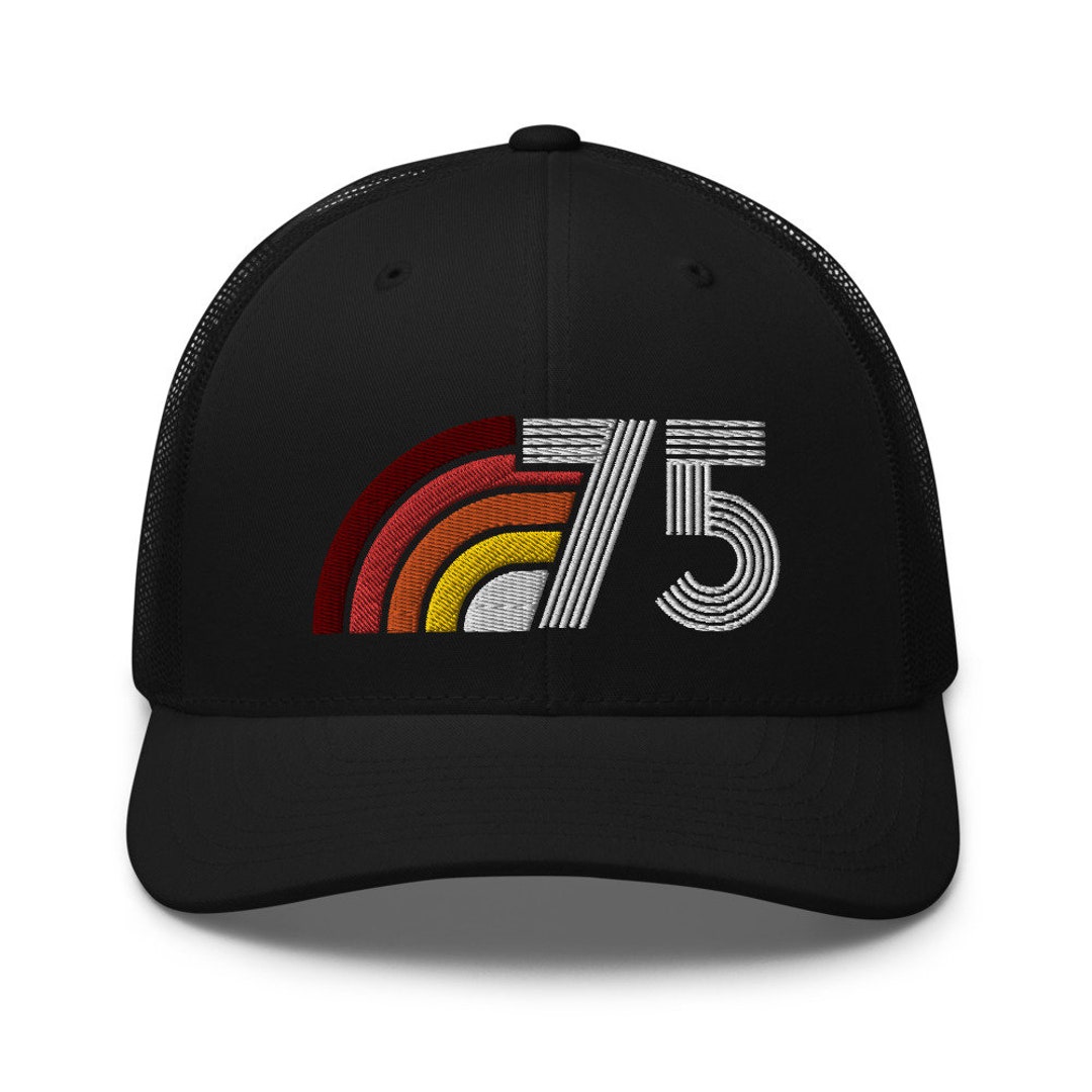 1975 Retro Aura Trucker Hat, Birthday Gift Idea for Men and Women, 75 ...