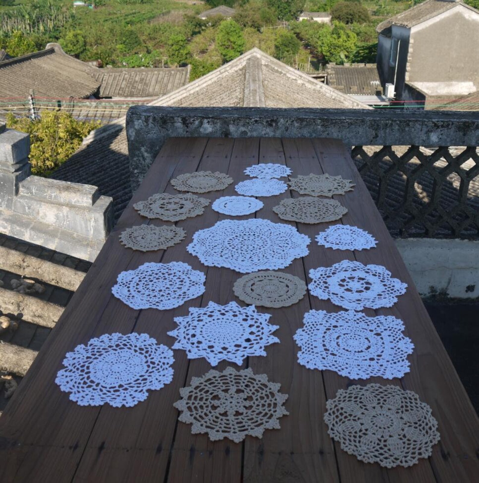 18 pcs Gorgerous round doilies for wedding nice crochet | Etsy