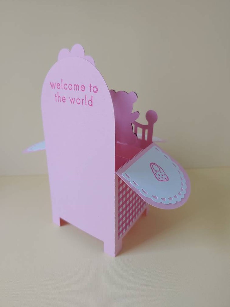 Welcome Baby Box Card 2 - Etsy