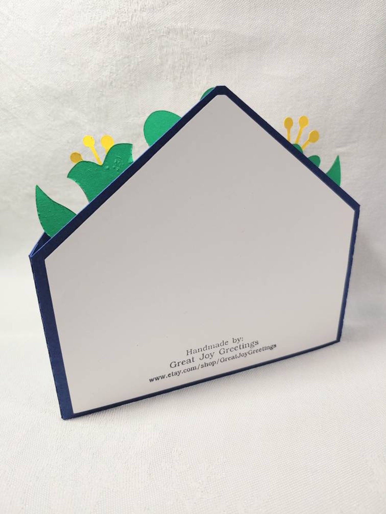 Get Well Floral Envelope Card - Etsy