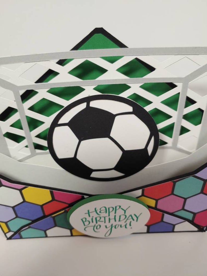 Soccer Birthday Card - Etsy