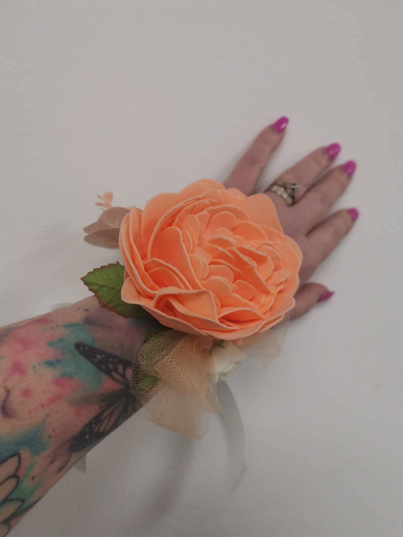 Coral Peony Wedding Collection. Bridesmaids Posy. Buttonhole. - Etsy UK