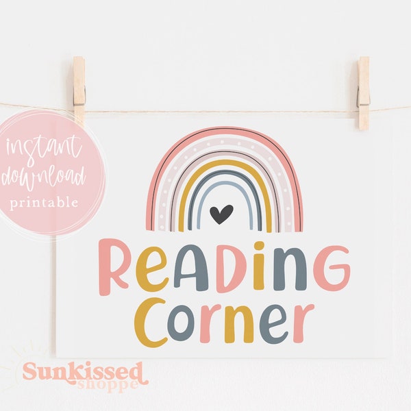 Reading Corner - Etsy