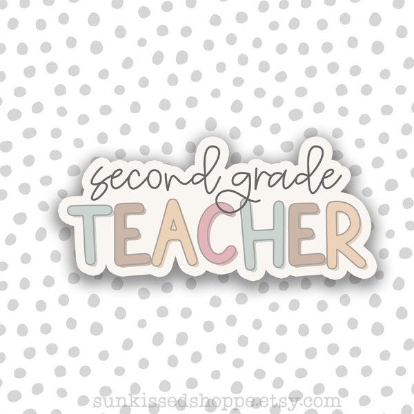 Second Year Stickers - Etsy