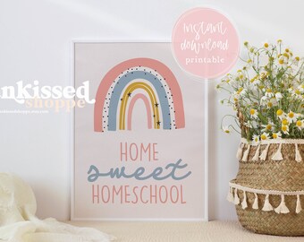 Home Sweet Homeschool Printable - Etsy
