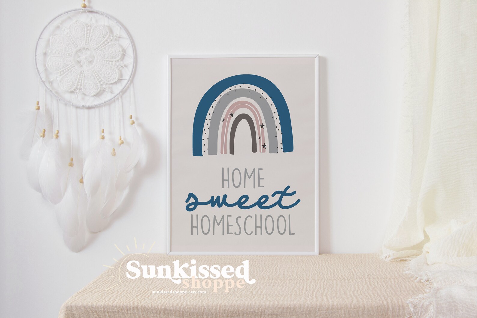 Home Sweet Homeschool Classroom Sign Homeschool Wall Decor | Etsy