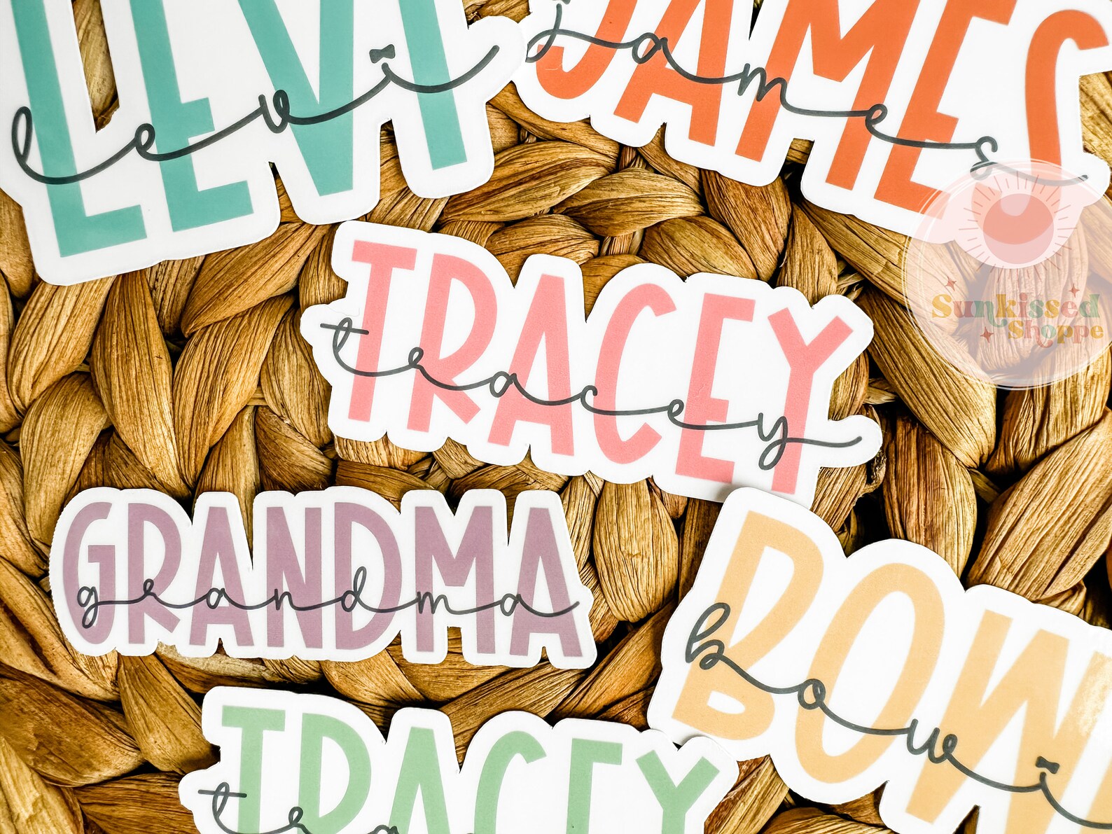 Custom Name Sticker, Personalized Name Sticker, Water Bottle Sticker ...