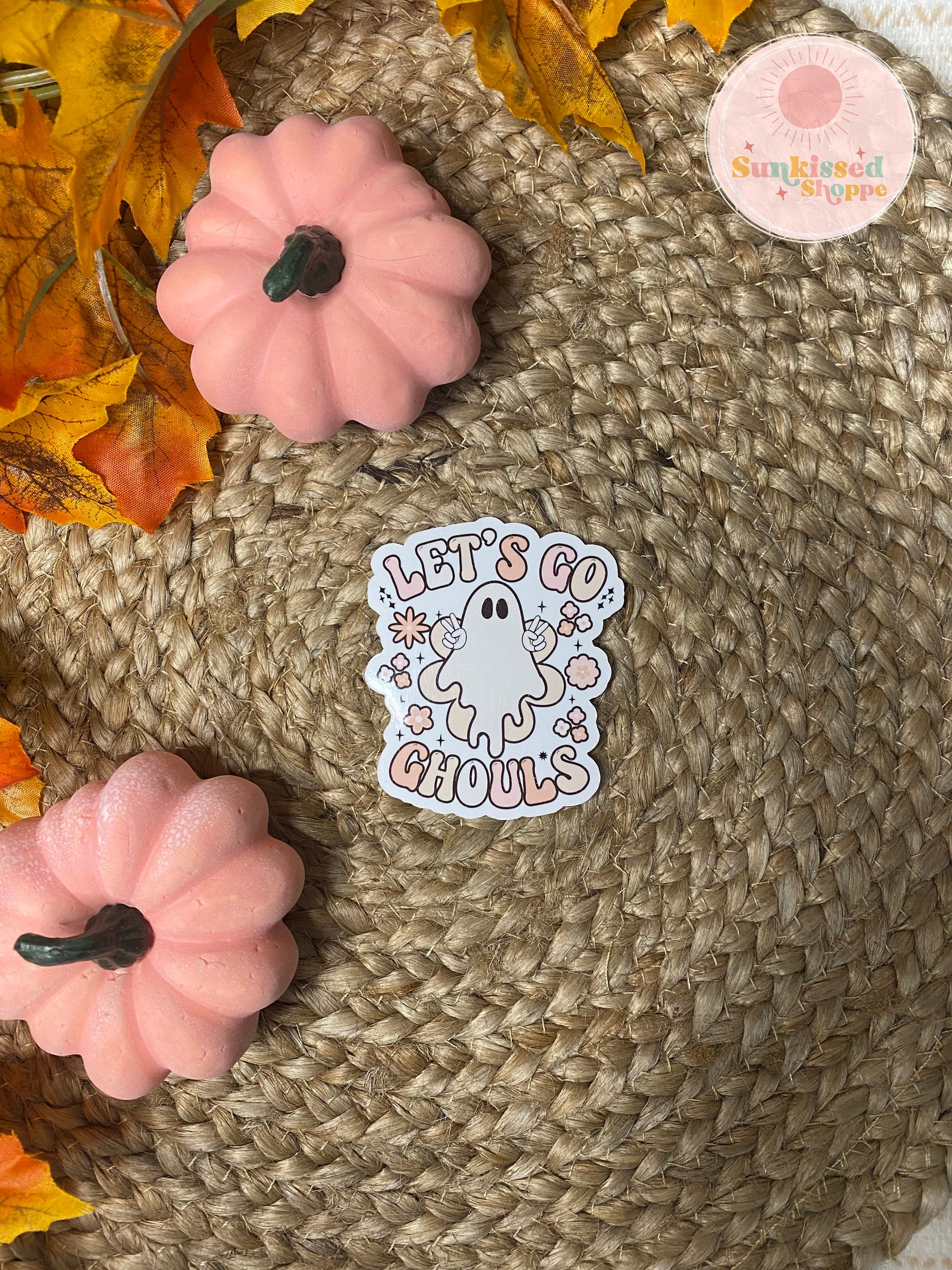 Let's Go Ghouls Sticker Retro Halloween Sticker Funny - Etsy