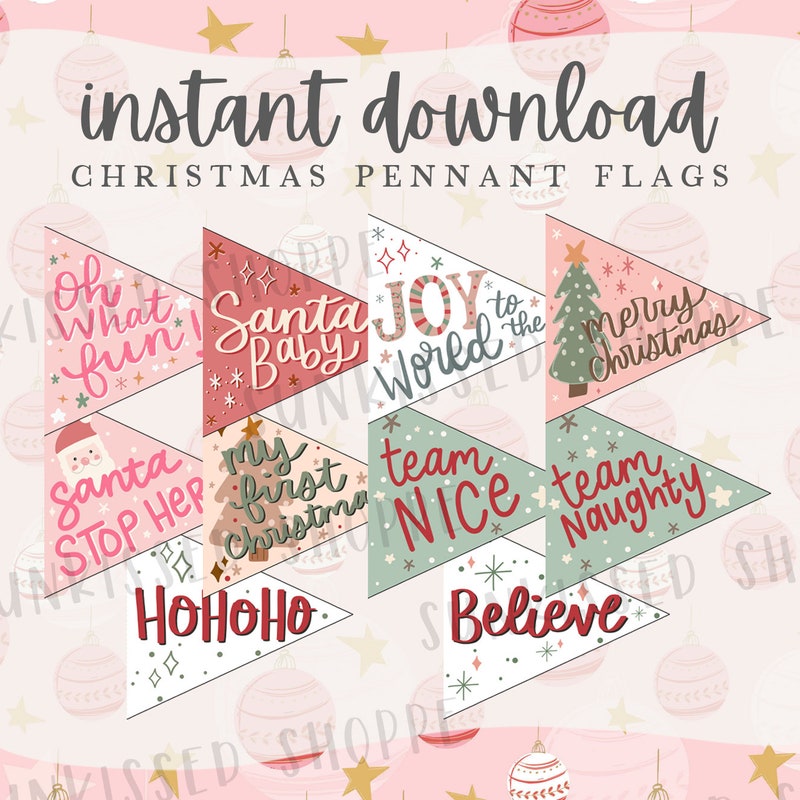 Pennant Printable - Etsy