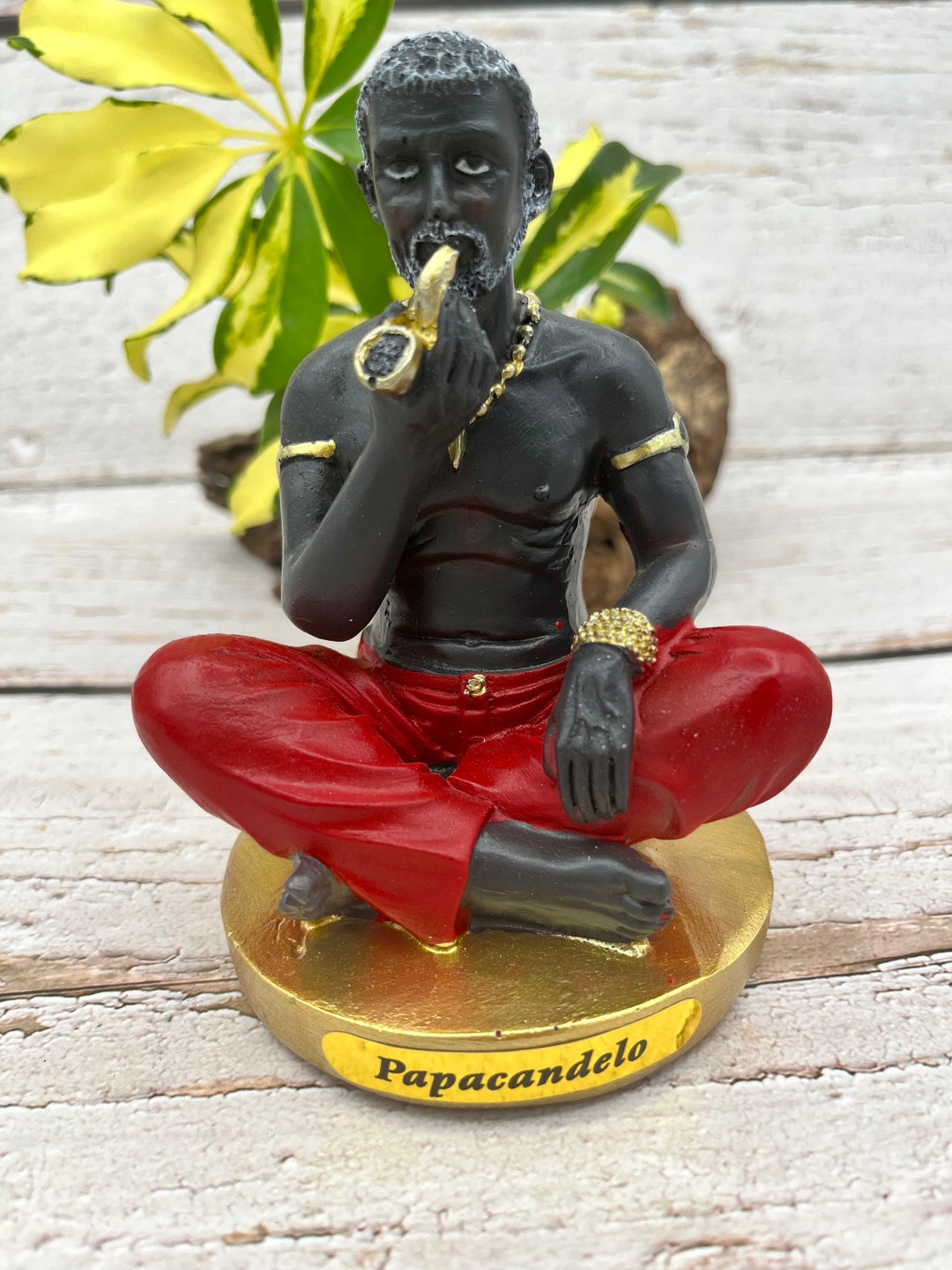 Papa Candelo Statue | Altar Statue | Spiritual Statue - Etsy