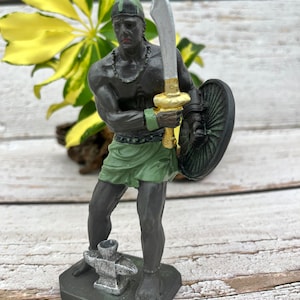 Ogun Statue | Orisha Ogun | Ogou Statue | Atlar Statue | Spiritual ...