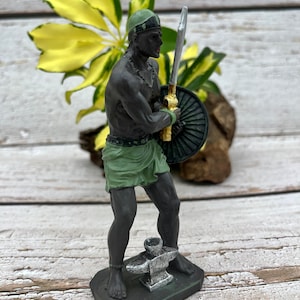 Ogun Statue | Orisha Ogun | Ogou Statue | Atlar Statue | Spiritual ...