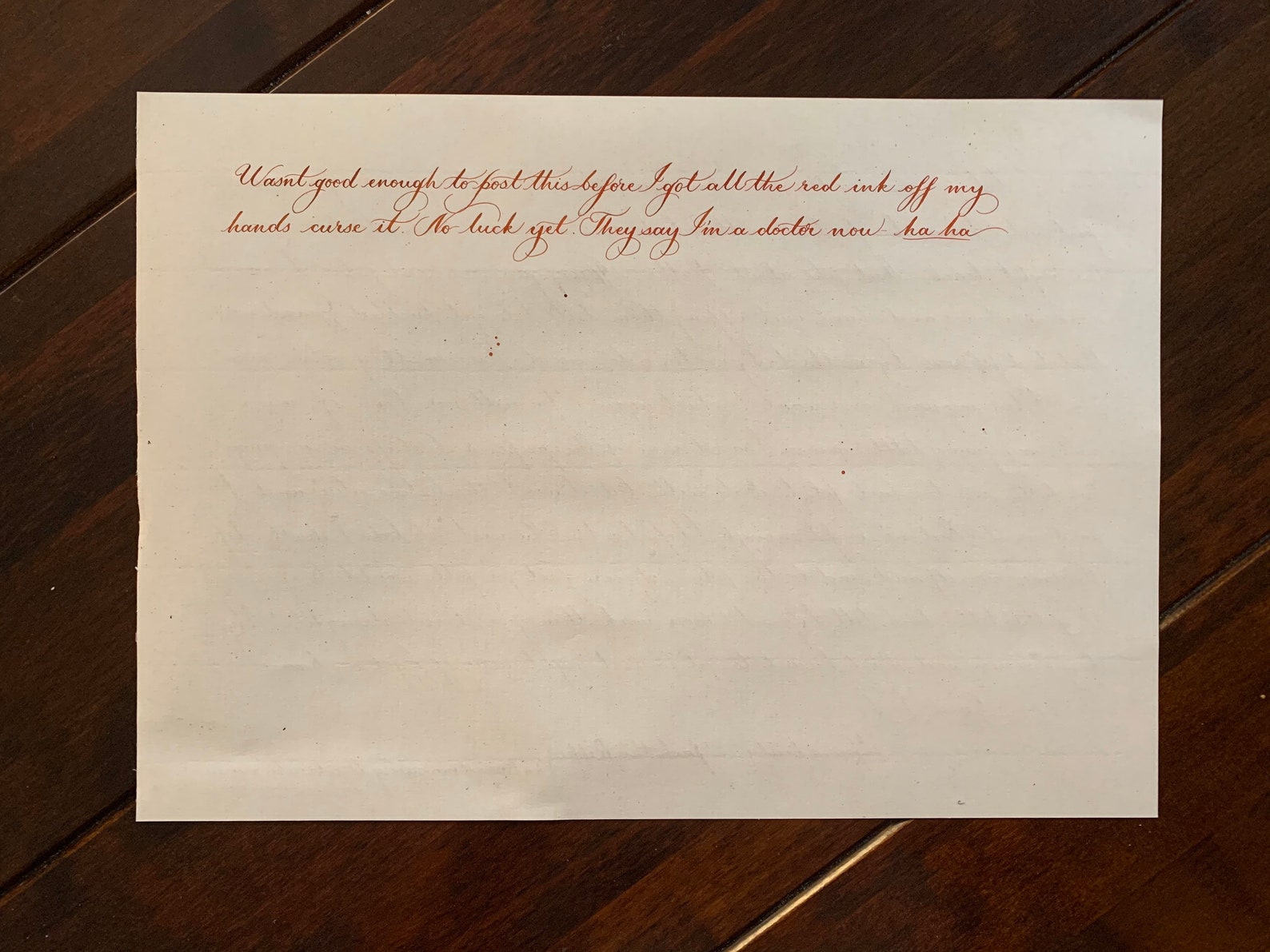 Hand written Jack the Ripper letter | Etsy