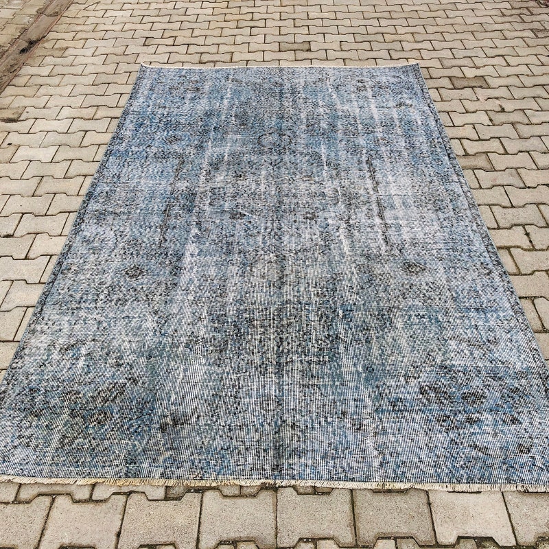 Blue Vintage Rug - Etsy