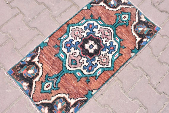 Hand Woven Colorful Wool Door Mat / 2x3 Vintage Wool Door Mat/ - Etsy