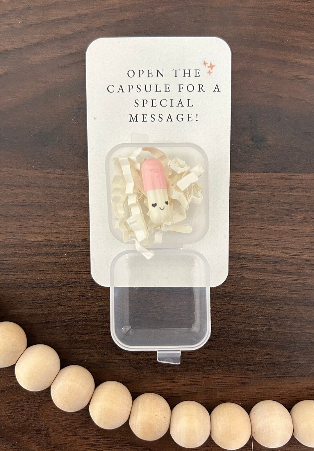 Mini Capsule With Personalized Message - Etsy