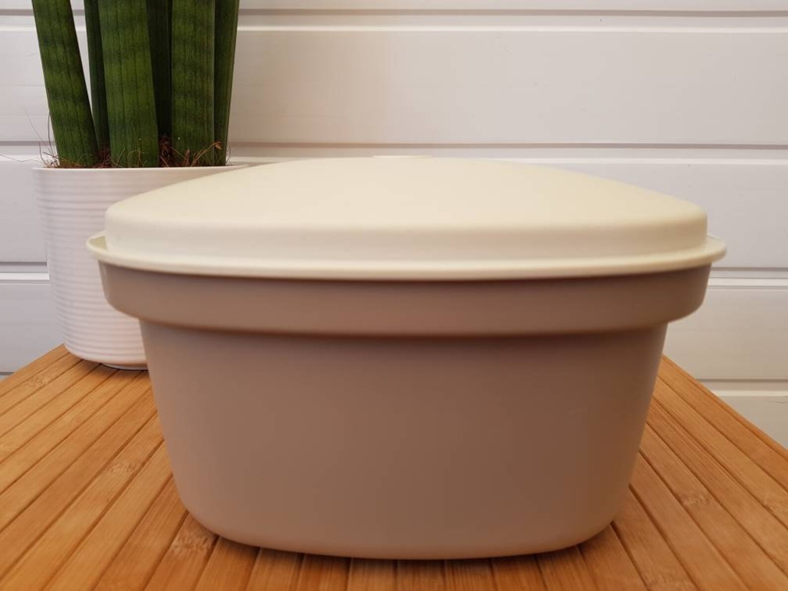Vintage retro Tupperware salad keeper/storage tub | Etsy