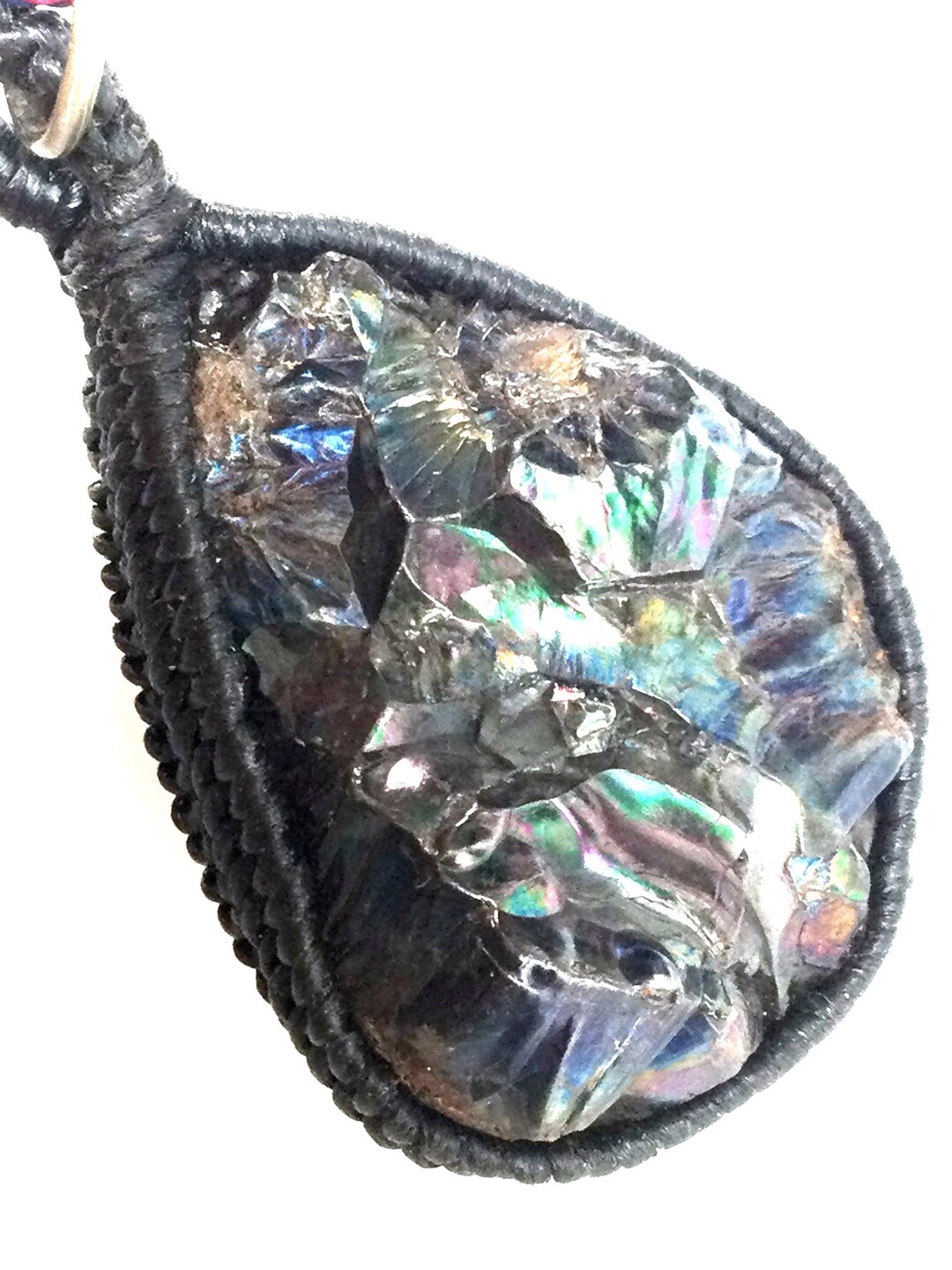 Big Rainbow Leklai Metal Charm From Um-krum Mountain Magic Pendant ...