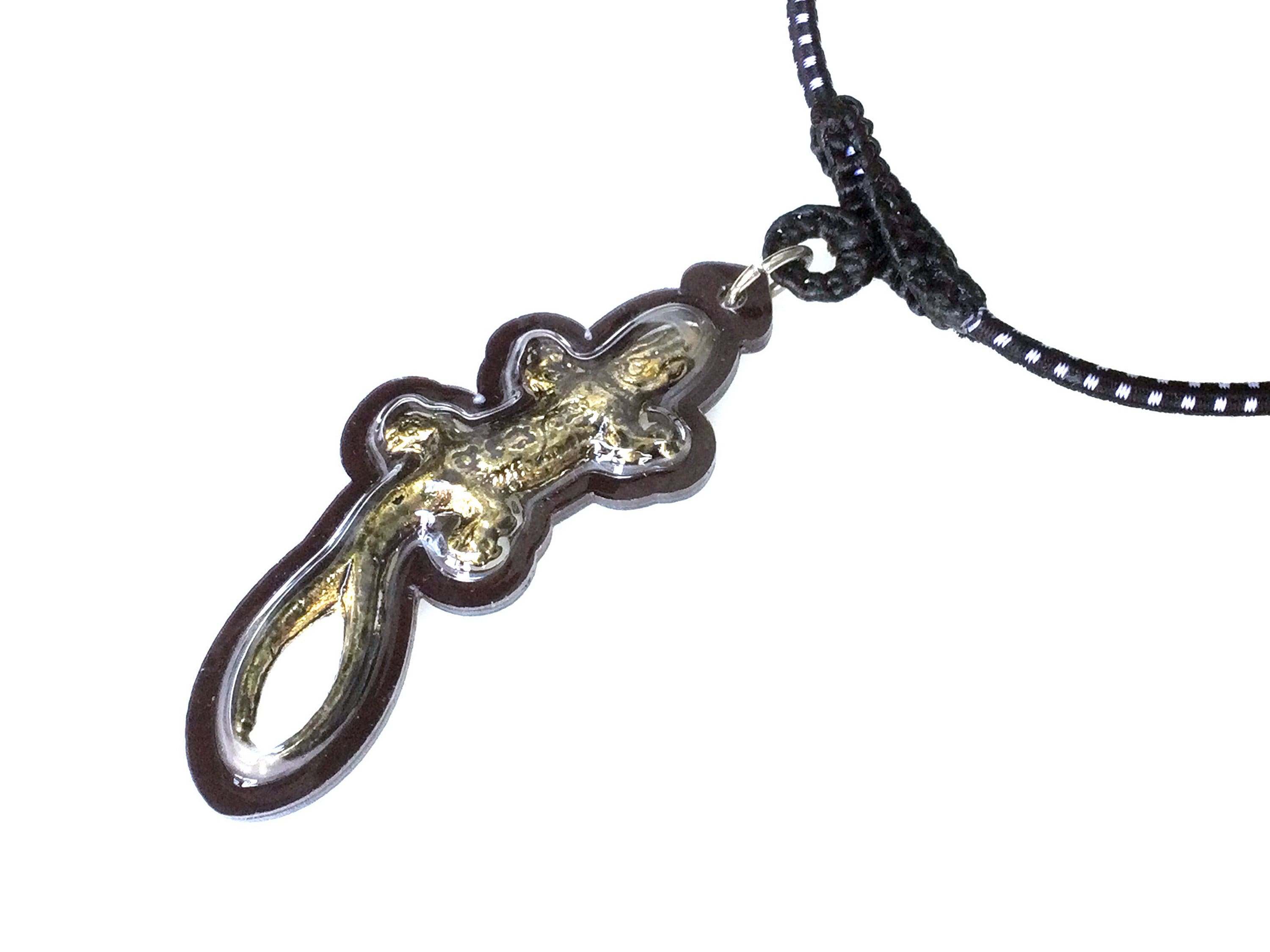 Rare Two Tailed Lizard Magic Pendant / Top Blessed Sacred Good Luck ...
