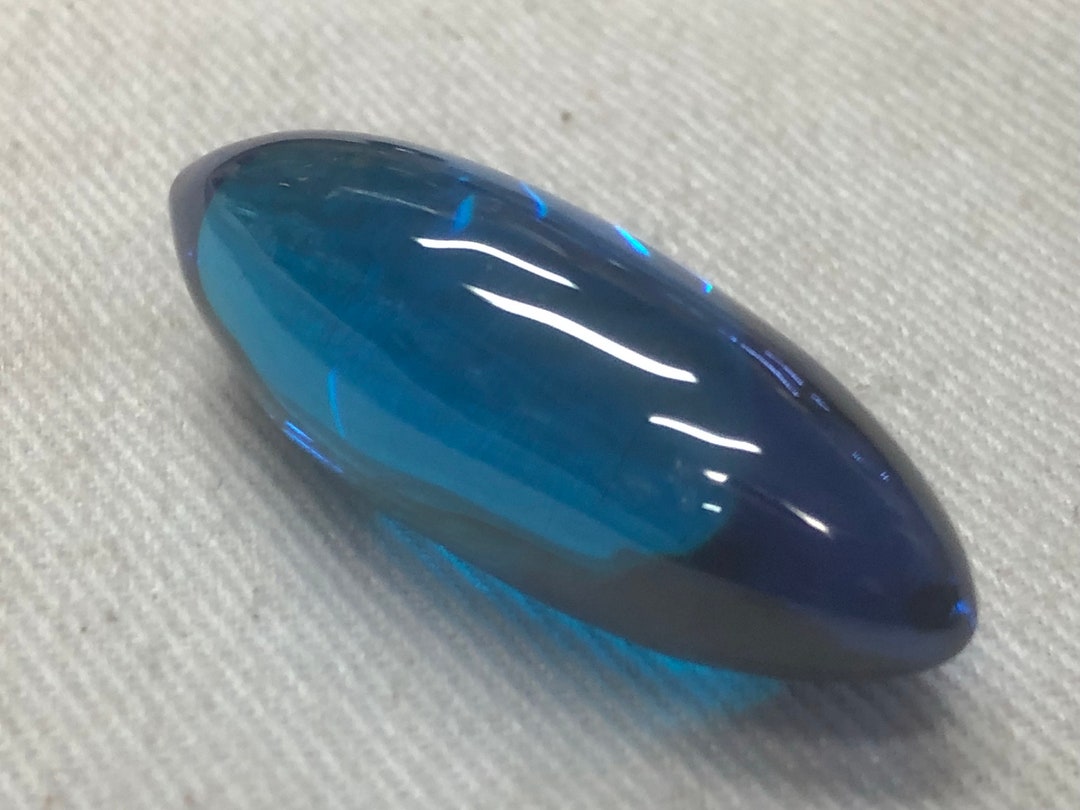 Blue Ocean Naga Eye Stone / Powerful Magic Stone Thai Amulet / Lucky ...
